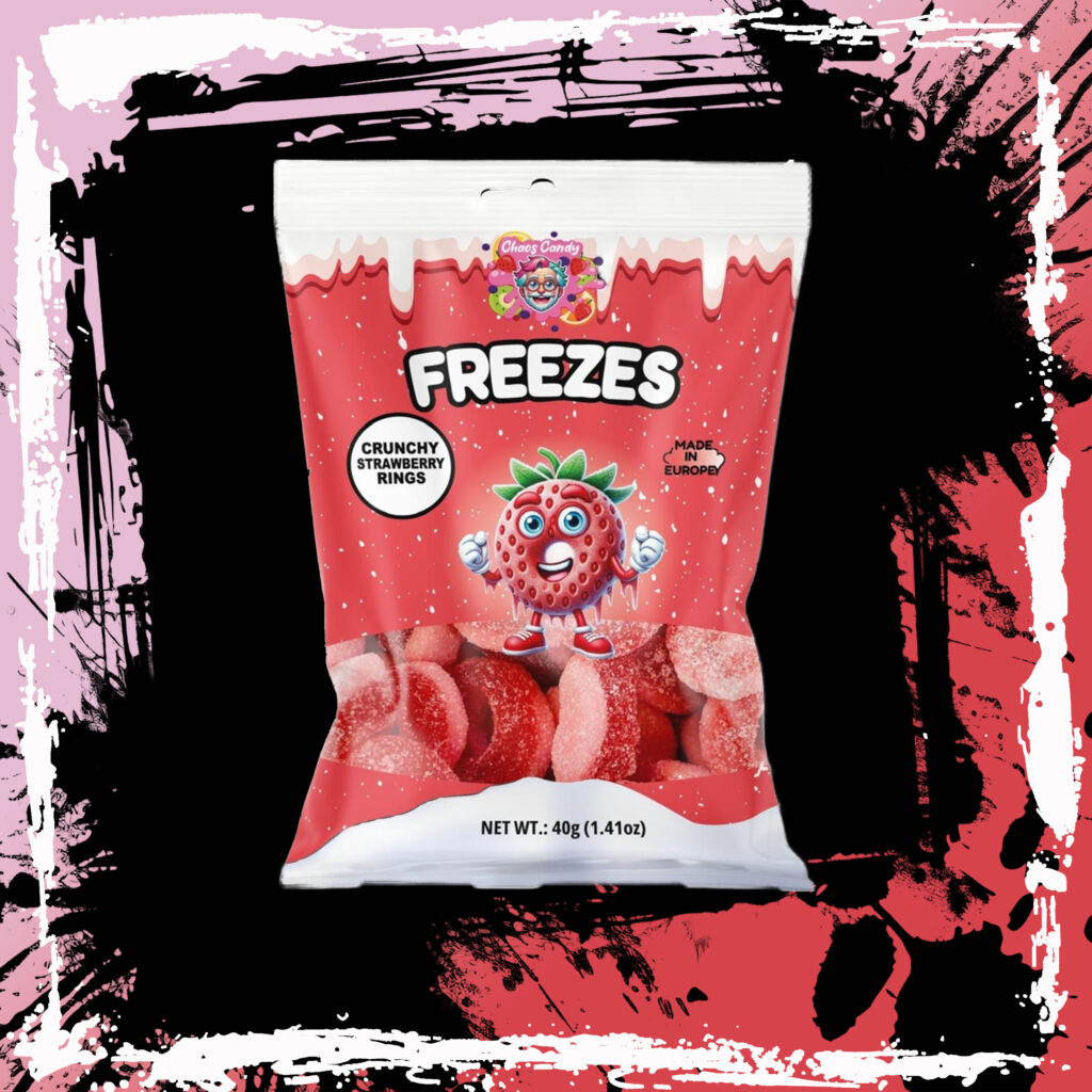 Freezes Strawberry Rings - 40g - Baba-Trends