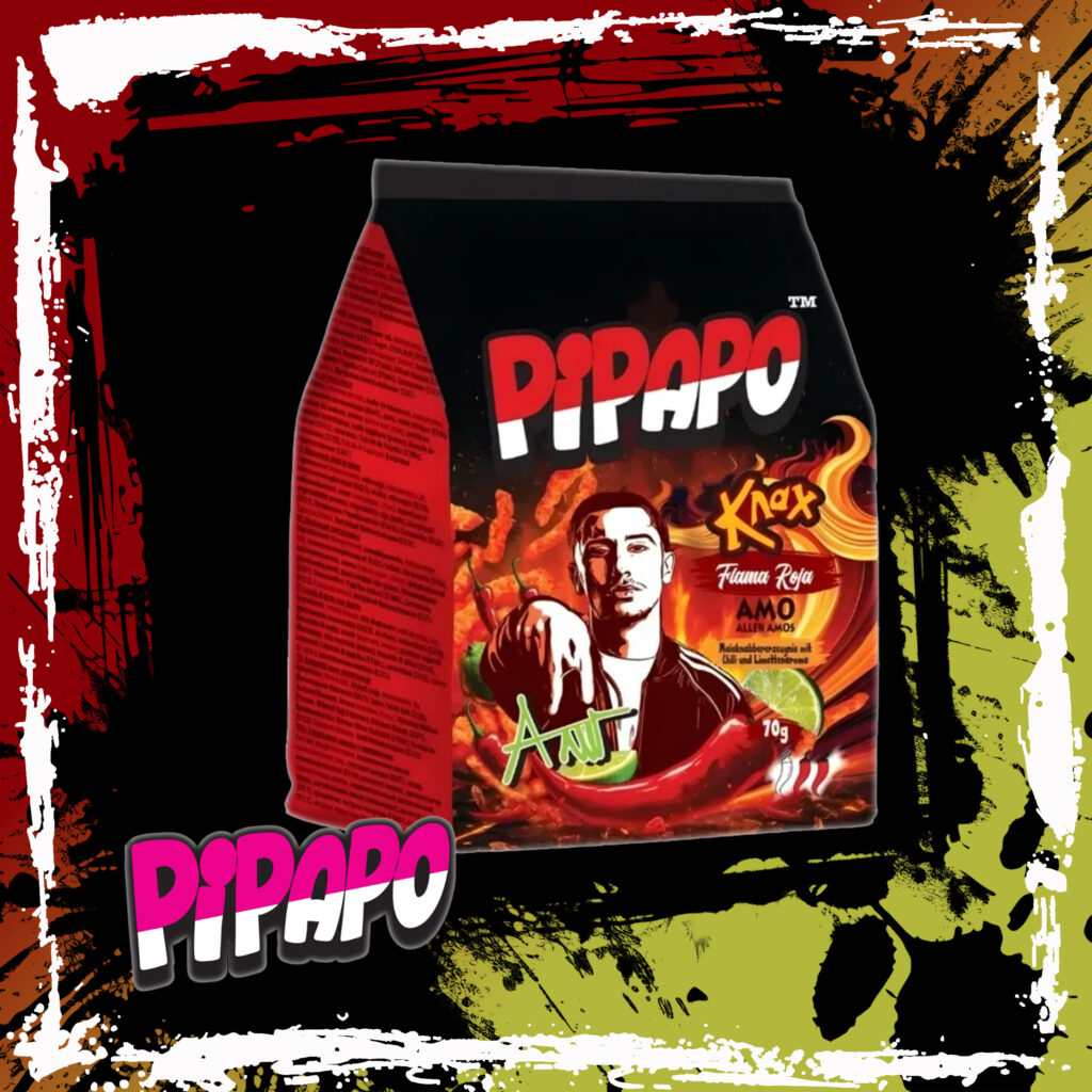 PIPAPO KNAX - Flama Roja (Red) 70g - Baba-Trends